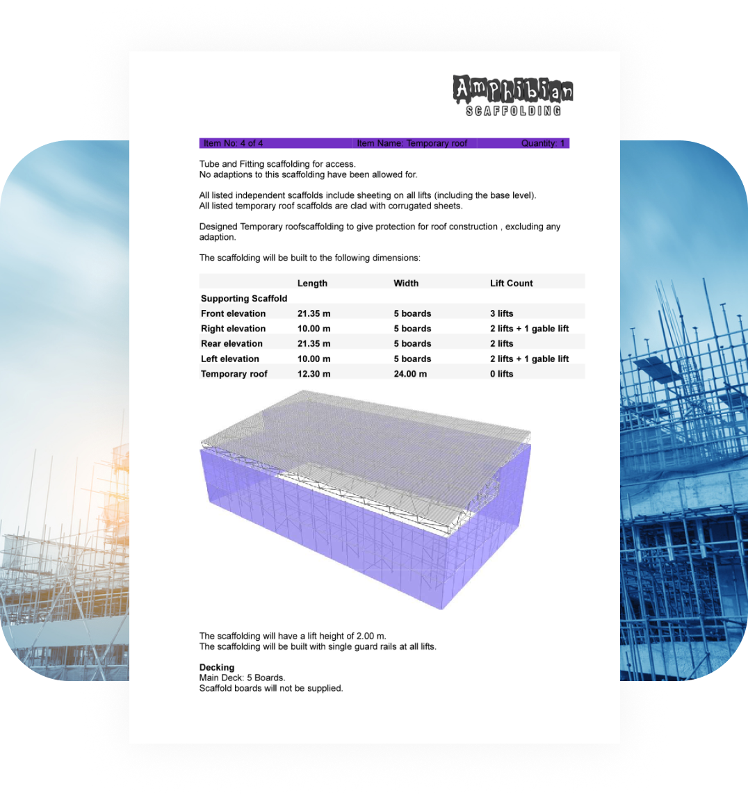 SMART Scaffolder | Amphibian Scaffolding